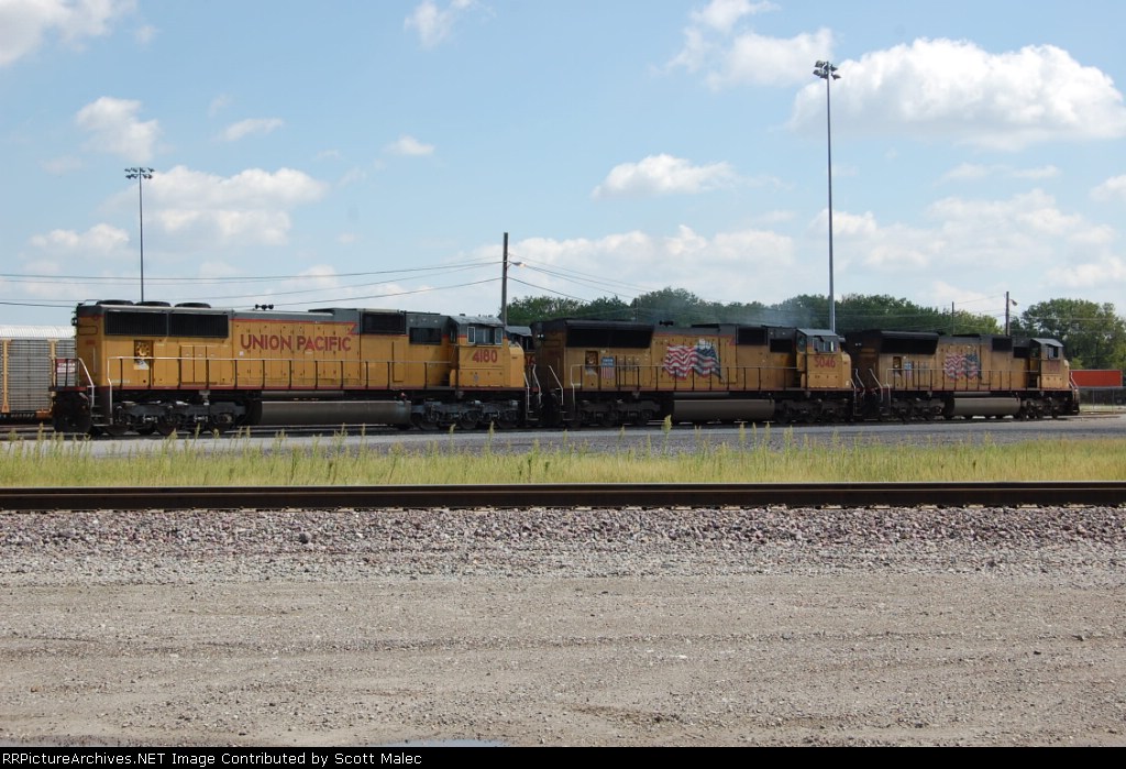 UP 4608, 5046 & 4180